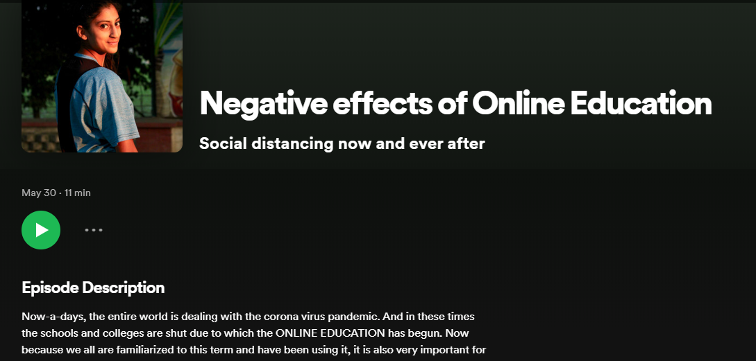 Negative impacts of Online Education -KHUSHNASEEB KAUR – FEED CIRCUIT